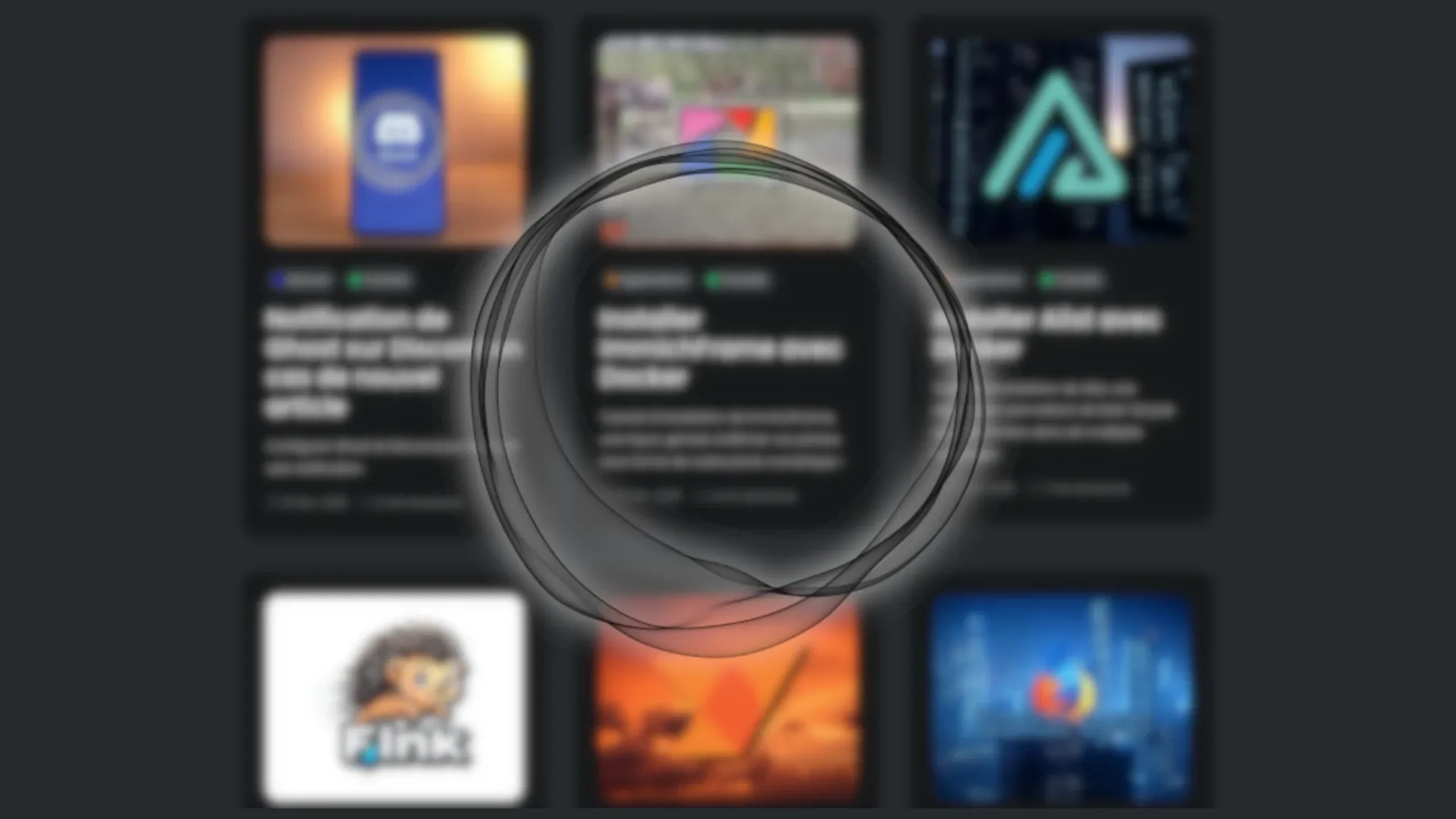 Installer ghost avec Docker