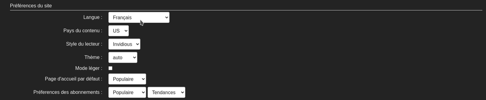 Installer Invidious avec Docker