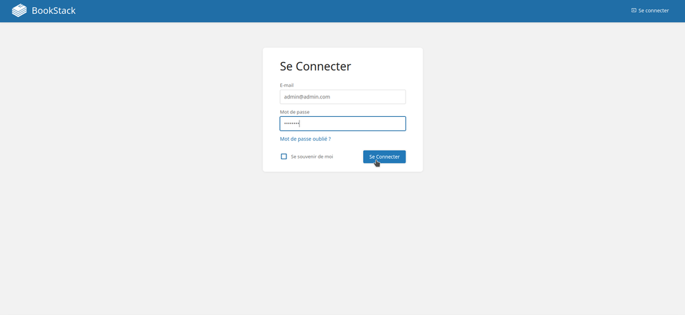 Installer BookStack avec Docker