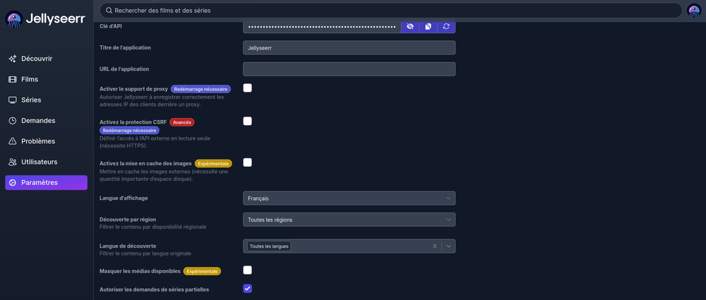 Installer Jellyseerr avec Docker