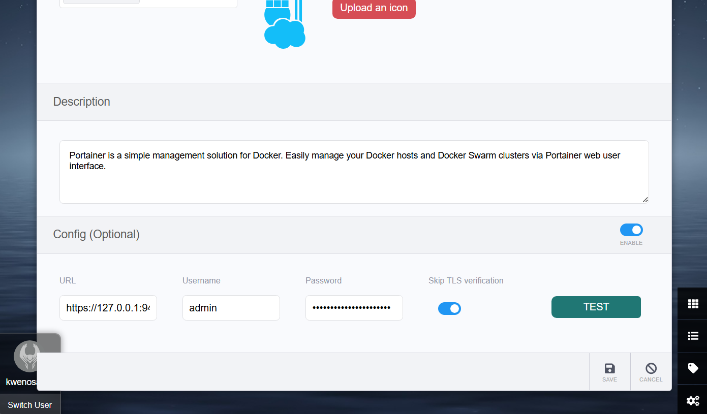 Installer Heimdall avec Docker