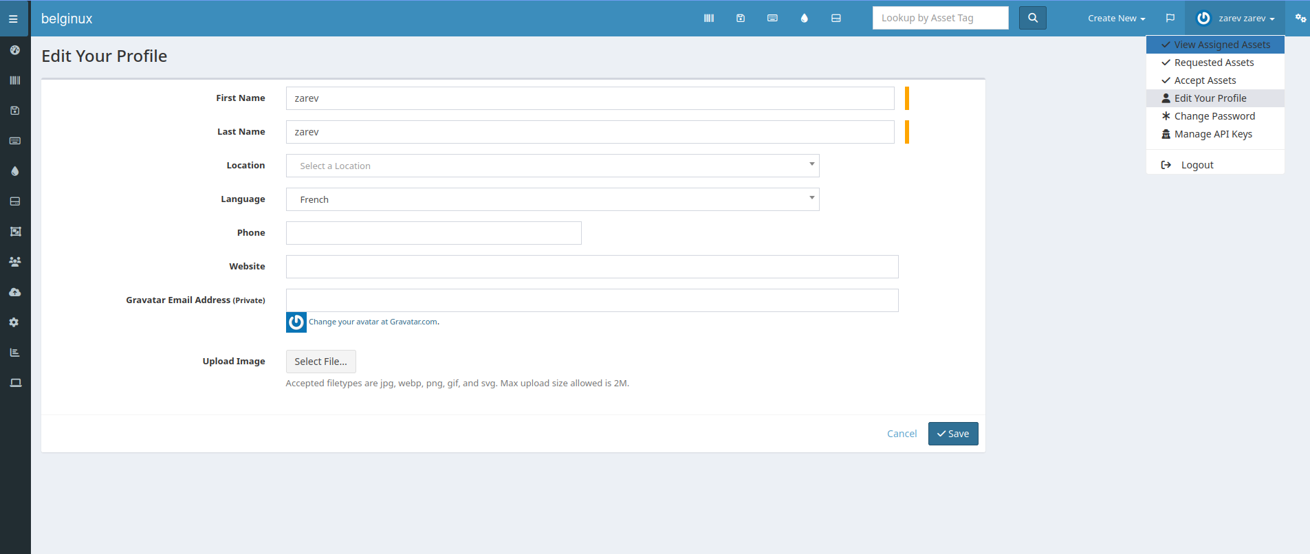 Installer Snipe It Avec Docker