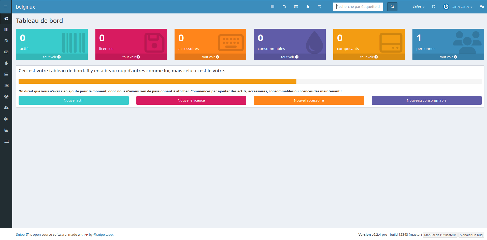 Installer SNIPE-IT avec Docker