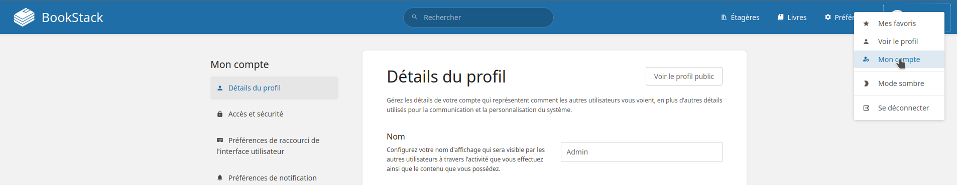 Installer BookStack avec Docker