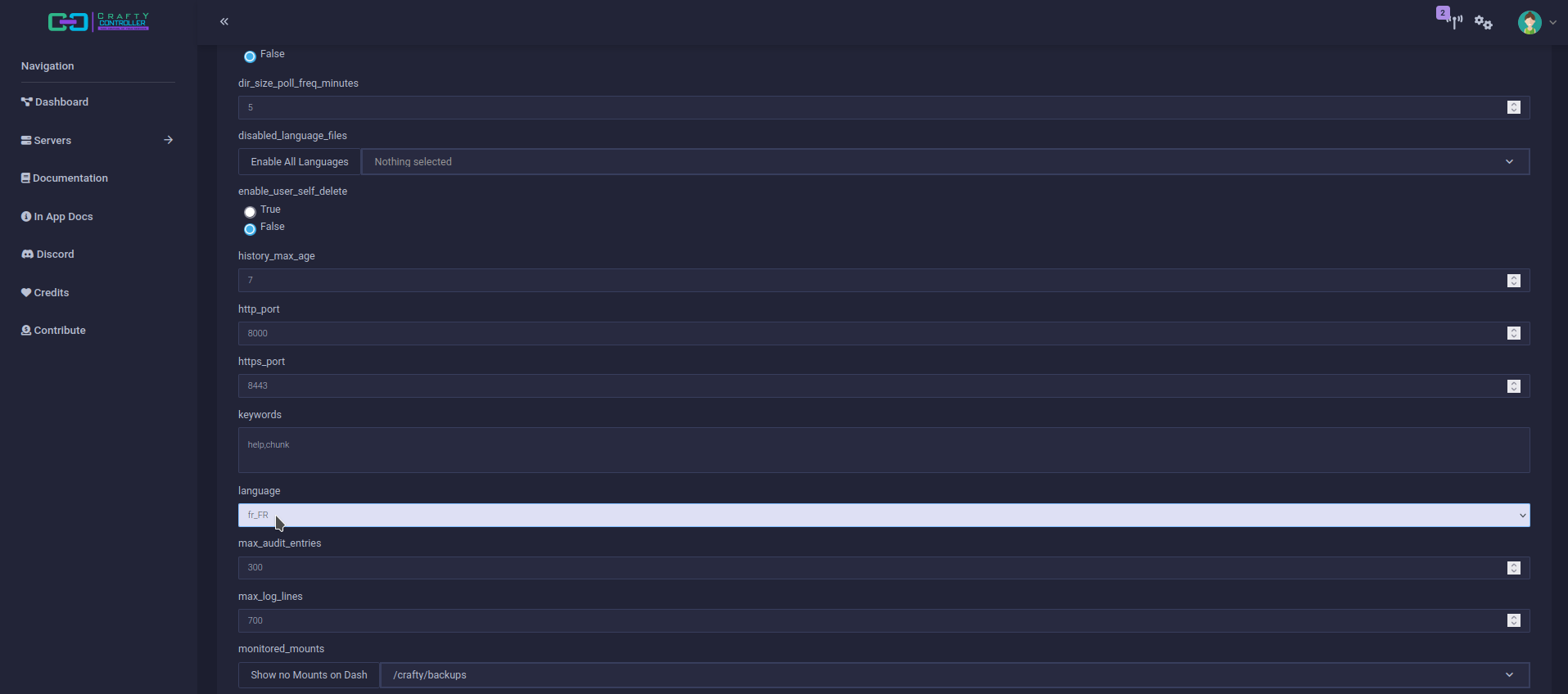 Installer Crafty Controller avec Docker