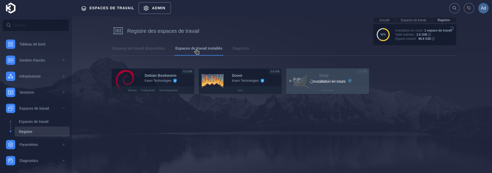 Installer Kasm avec Docker