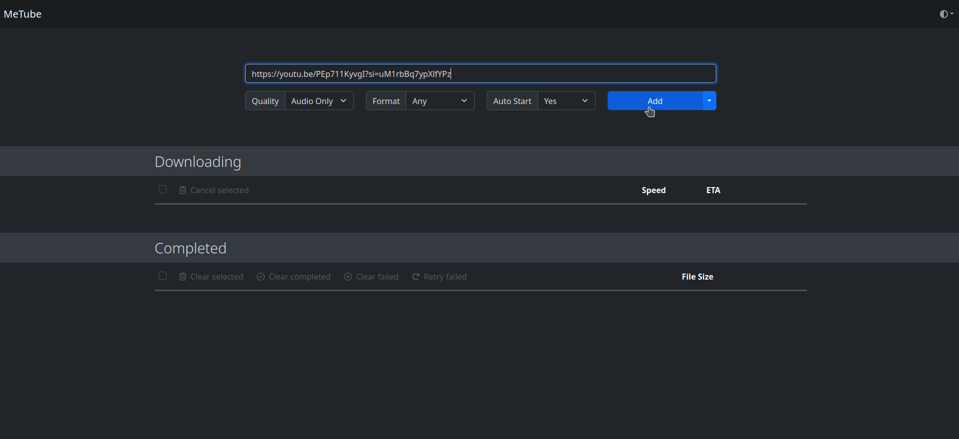 Installer MeTube avec Docker