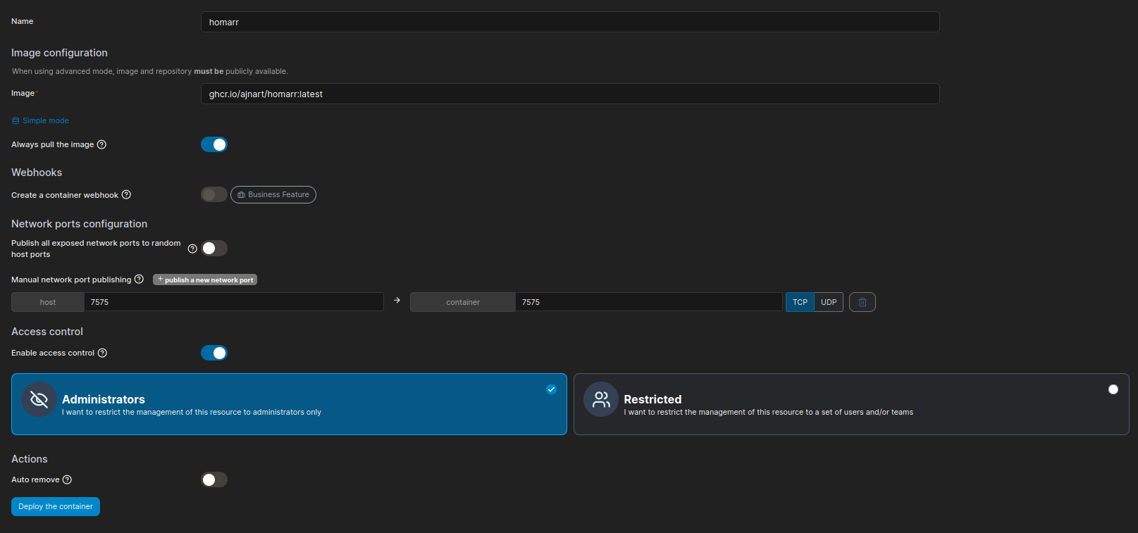 Installer Portainer avec Docker
