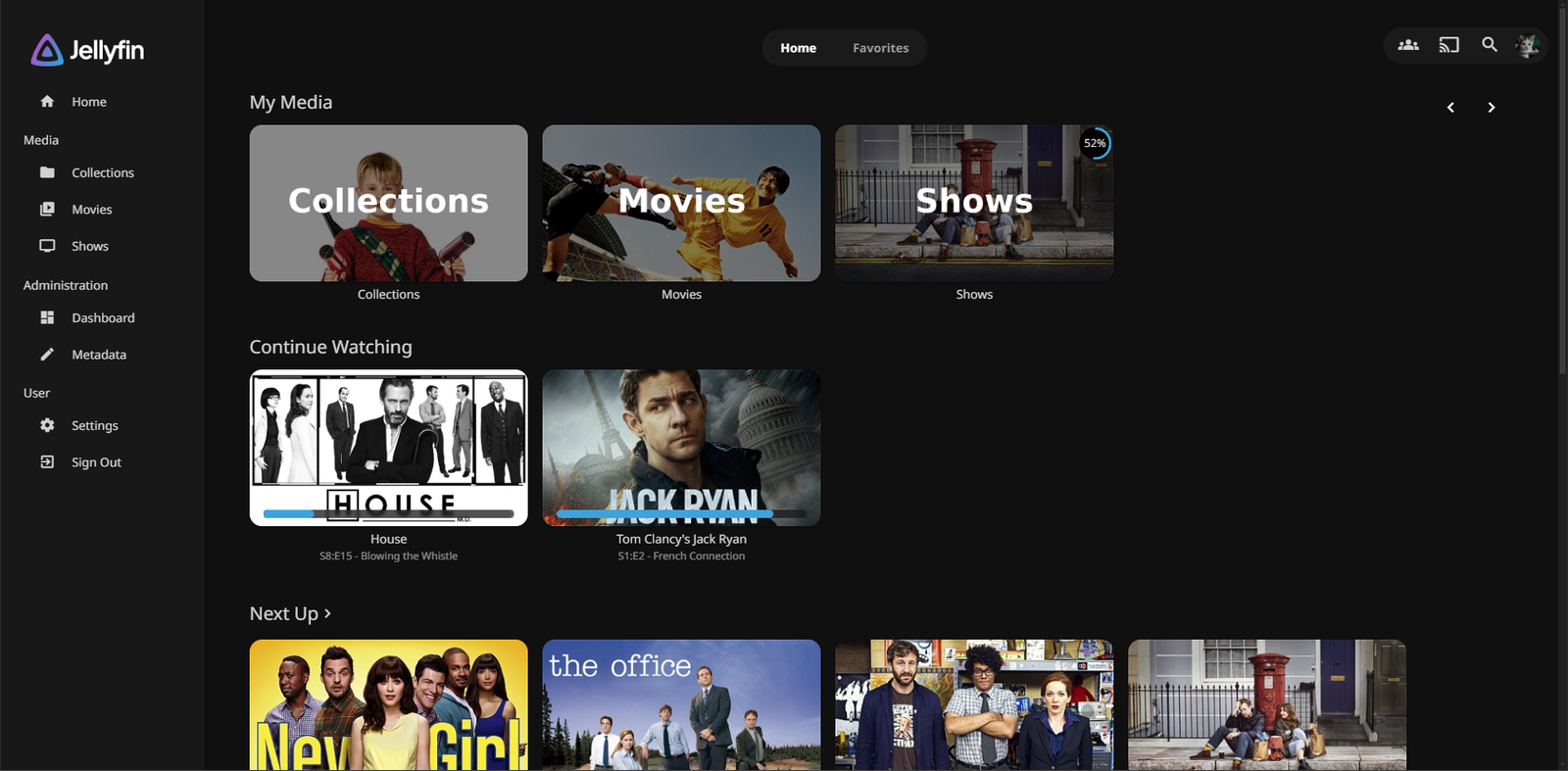 Thèmes CSS pour Jellyfin