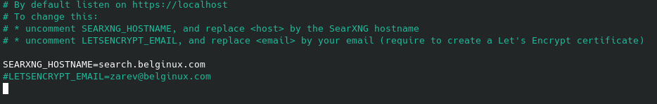 Installer SearXNG avec Docker