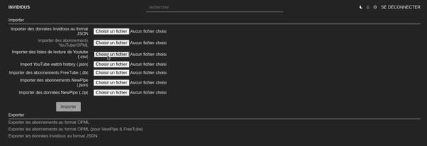 Installer Invidious avec Docker