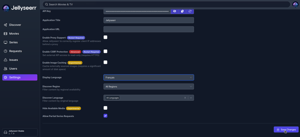 Installer Jellyseerr avec Docker